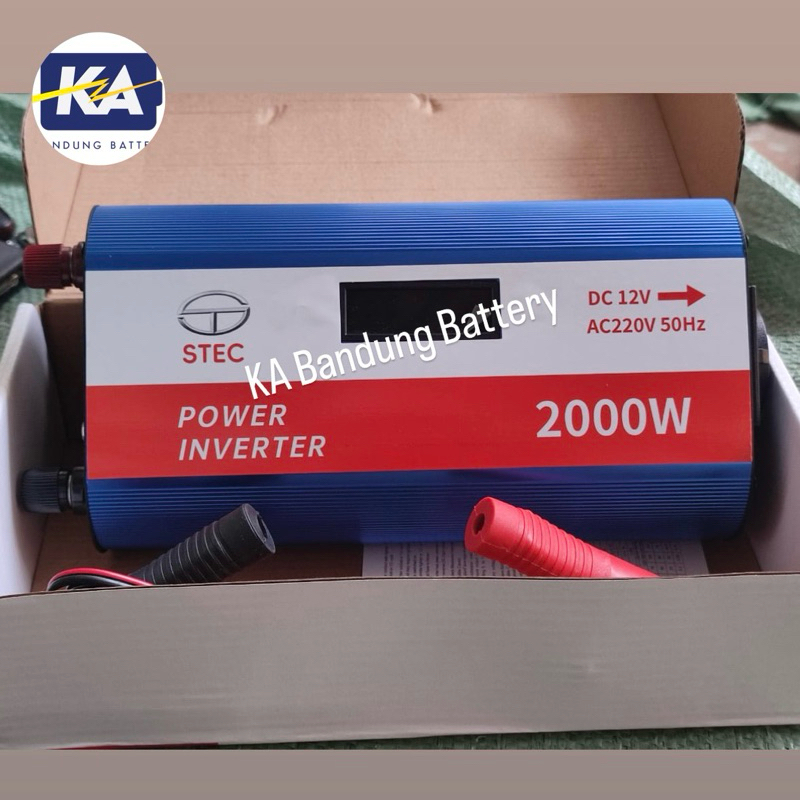 Jual Power Inverter STEC Digital 12v 12 v 2000w 2000 w MSW modif DC ke ...