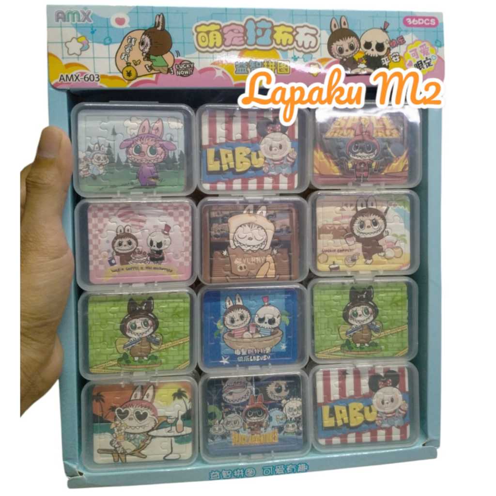 Jual Laububu Mini Puzzle The monsters Labubu | Shopee Indonesia