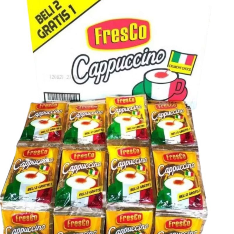 Jual kopi Fresco Cappucino 1 renteng 10+5 sachet | Shopee Indonesia
