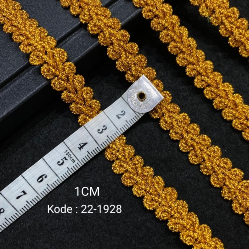 Jual Renda Gold motif Roll | Shopee Indonesia