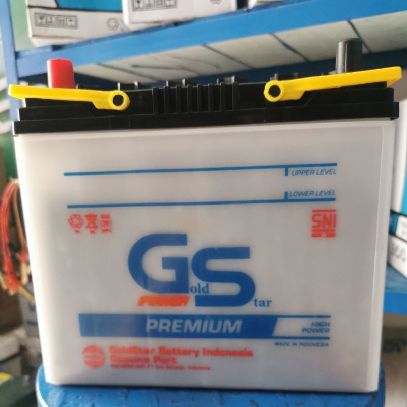 Jual AKI BASAH GS GOLD STAR POWER PREMIUM NS60 | Shopee Indonesia