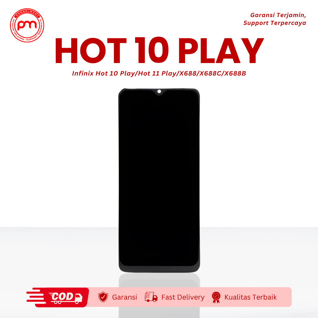 Jual LCD Infinix Hot 10 Play Hot 11 Play X688 X688C X688B Fullset ...