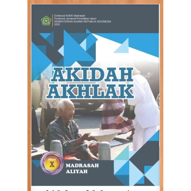 Jual Buku akidah akhlak kelas X untuk madrasah aliyah | Shopee Indonesia