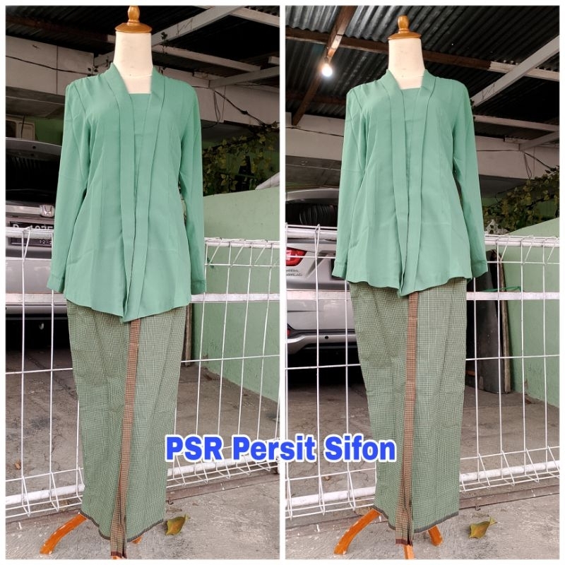 Jual Baju PSR Persit Sifon hijau tua non puring | Shopee Indonesia