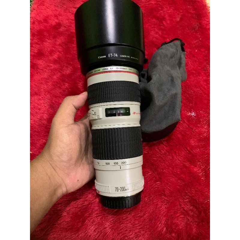 Jual lensa Canon 70-200MM F4 ( Jamuran) | Shopee Indonesia
