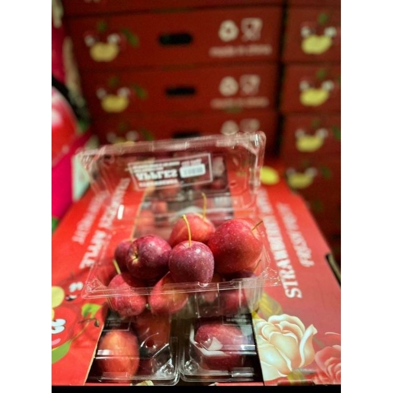 Jual Apel Cherry/Strawberry 1 pack | Shopee Indonesia