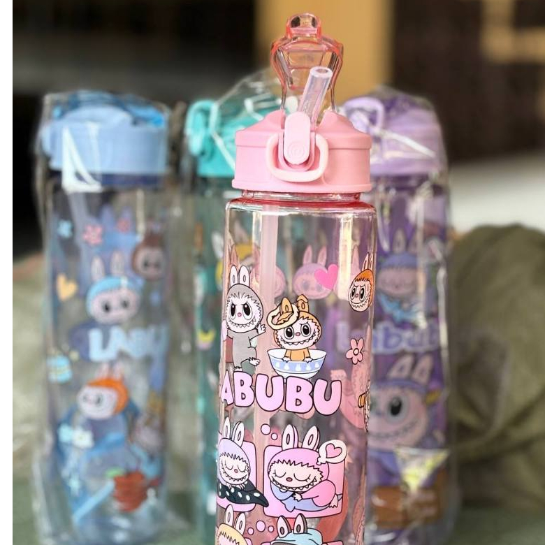 Jual Botol minum labubu / botol minum anak motif labubu botol minum 1 ...