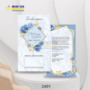 Jual CETAK UNDANGAN PERNIKAHAN SIMPLE MEWAH ERBA 2401 | Shopee Indonesia