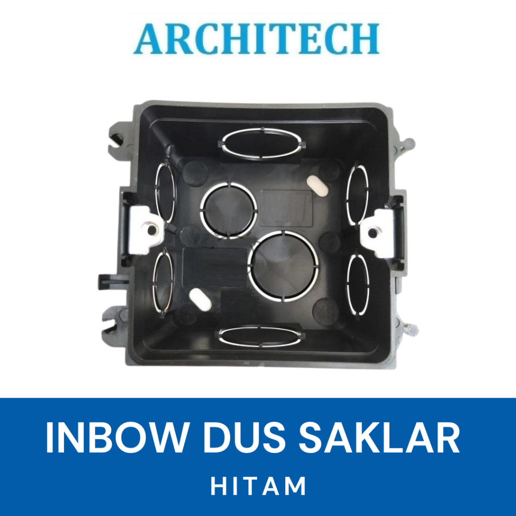 Jual ARCHITECH INBOW DUS SAKLAR TEBAL HITAM GREY / IN BOW DUS ...