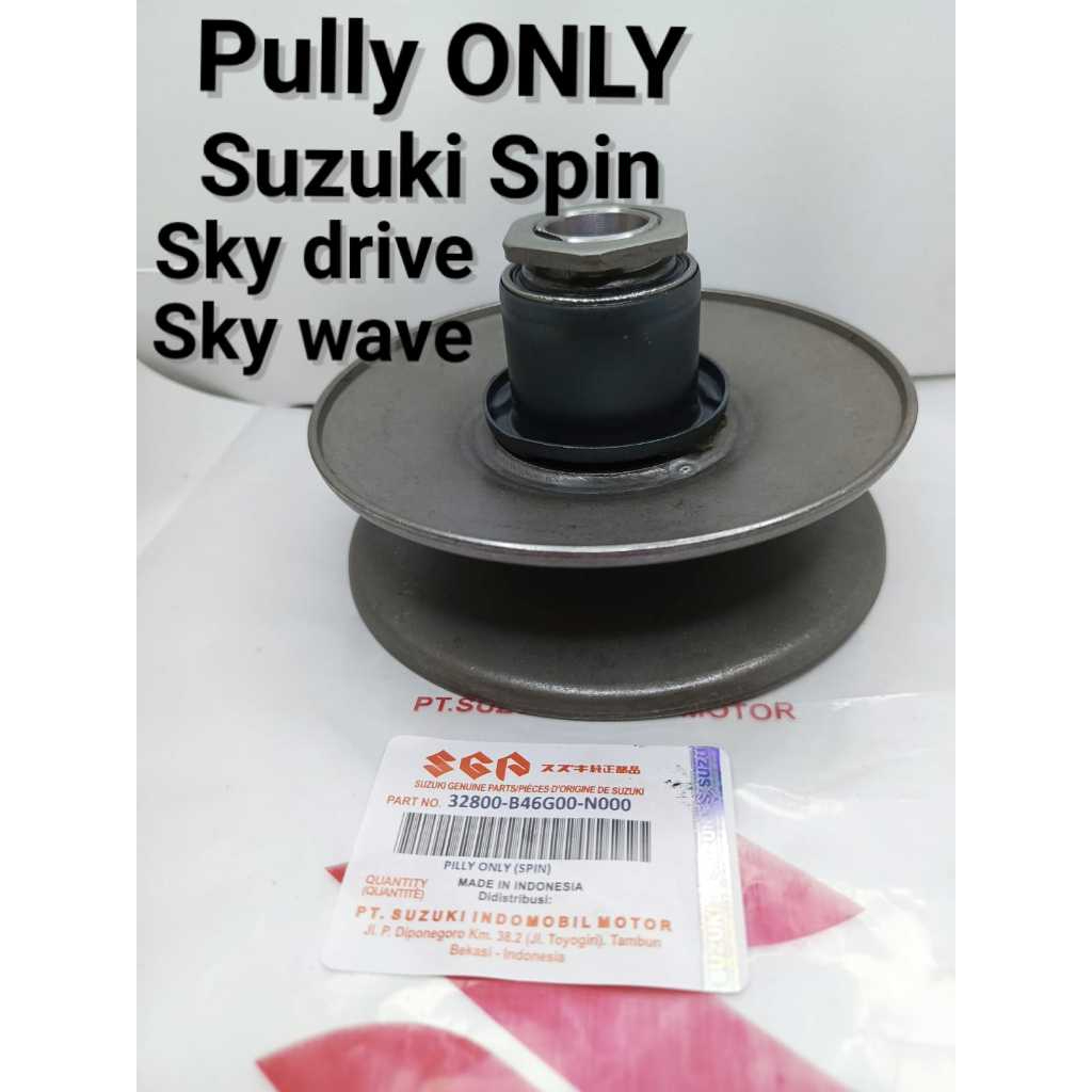 Jual PULLY ONLY SUZUKI SPIN ATAU SPIN 125 BISA BUAT SKYWAVE DAN HAYATE ORIGINAL PULLY | Shopee ...