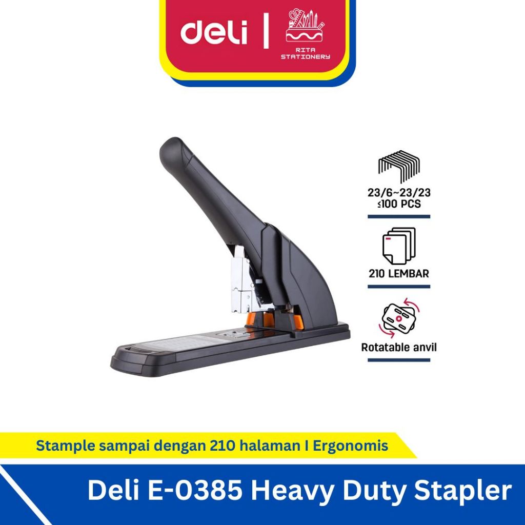 Jual Deli Staples Besar | Heavy Duty Staples | Stapler Besar | Hekter ...