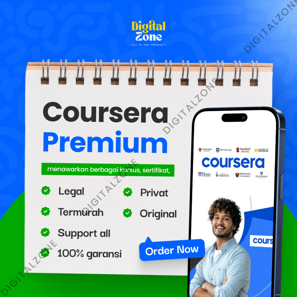 Jual coursera premium kursus mudah bergaransi full | Shopee Indonesia