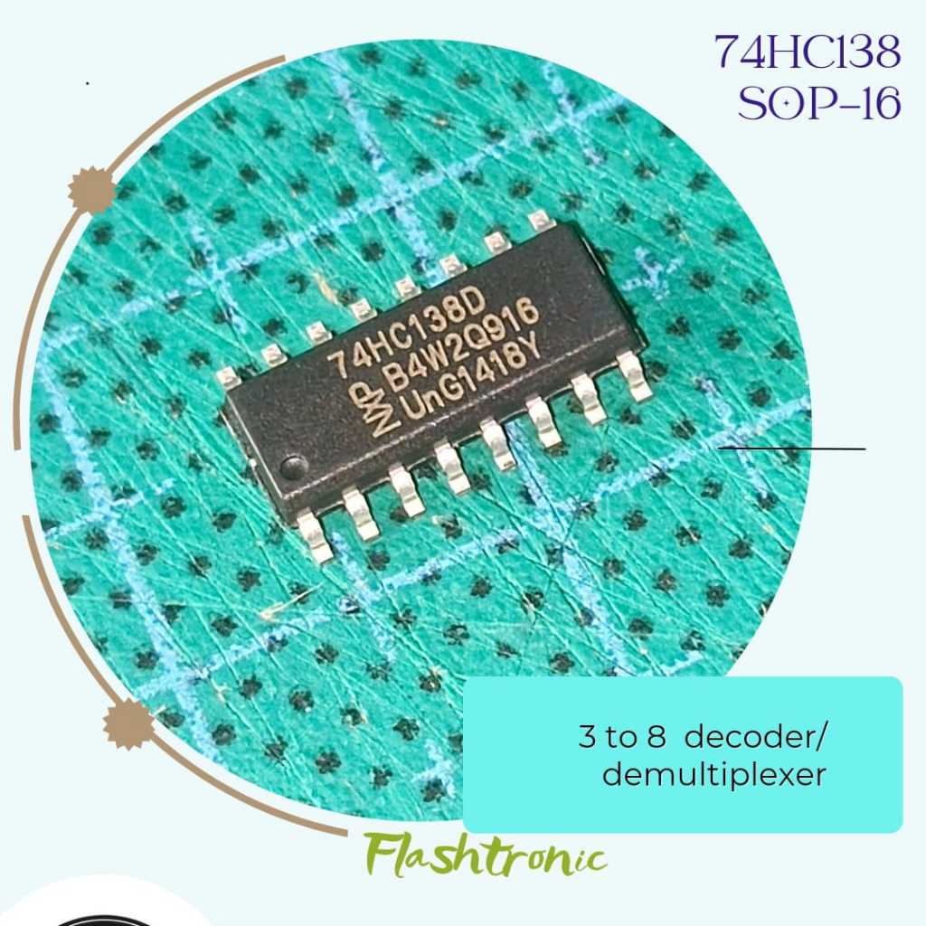 Jual 74HC138 74HC138D 3 to 8 Decoder/Demultiplexer | Shopee Indonesia