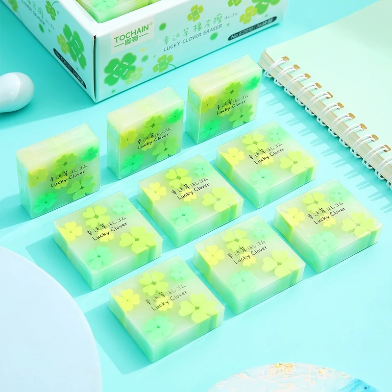 Jual Eraser Squeezy Clover Flower Seson Penghapus Alat Tulis | Shopee ...