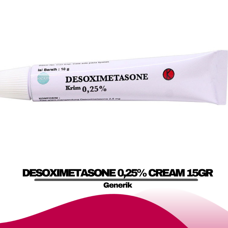 Jual DESOXIMETASONE 0.25% CREAM 15GR OGB DEXA | Shopee Indonesia