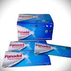 Jual Panadol Biru 1 Box 10 Blister @ 10 Kaplet Paracetamol | Shopee ...