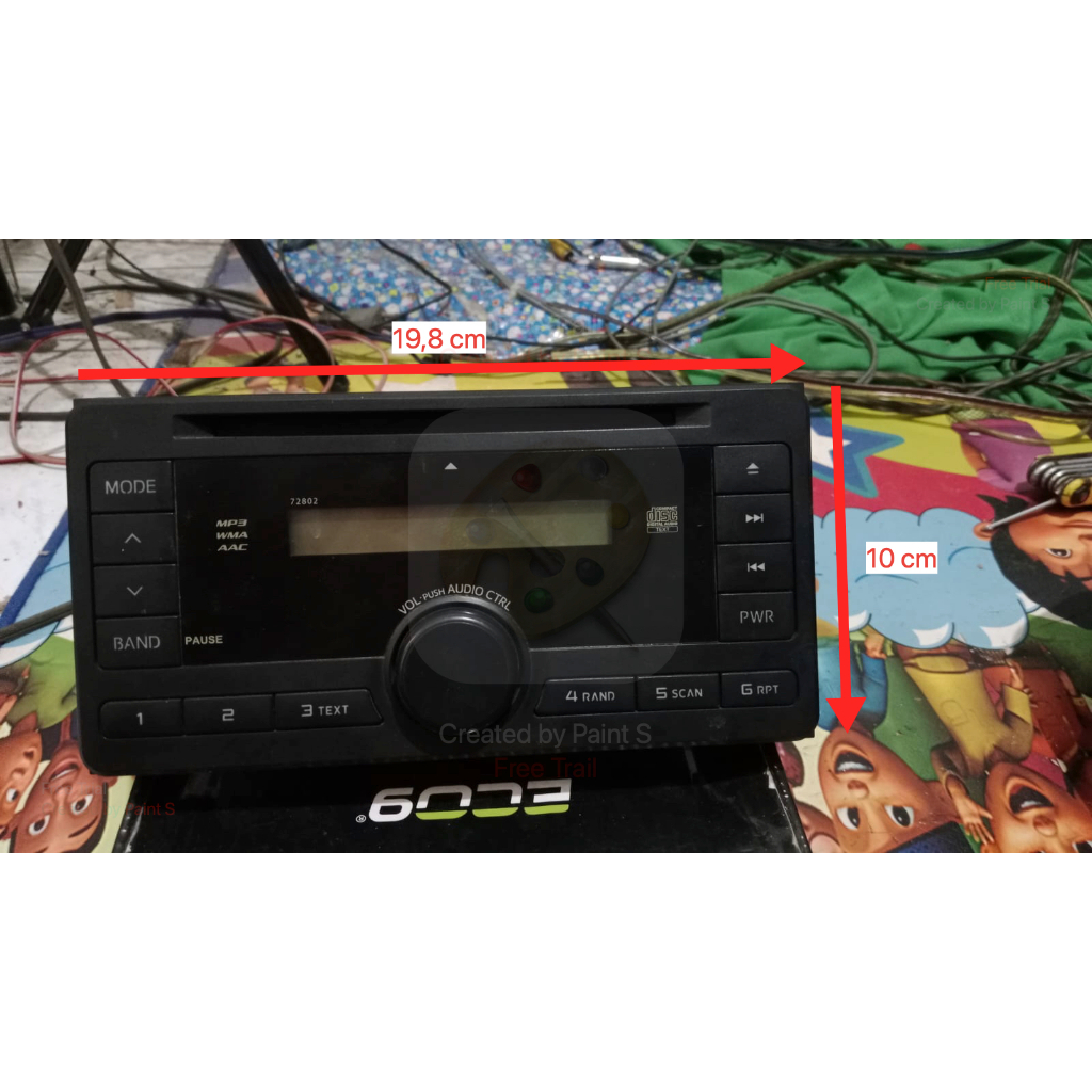 Jual HEAD UNIT INNOVA 2013. TAPE MOBIL BEKAS JADUL INNOVA. KONDISI ...