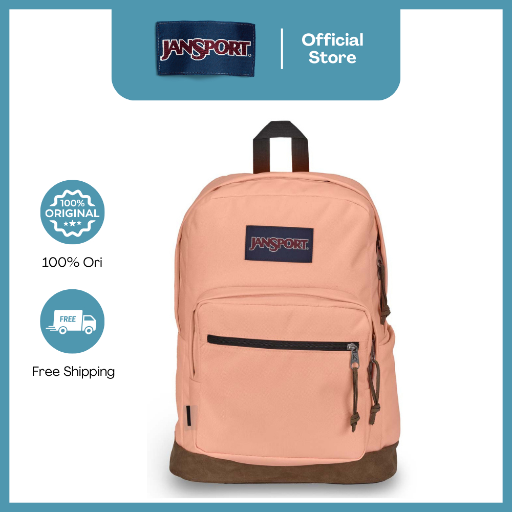 Jual JanSport Tas Ransel Laptop / Backpack / Daypack Right Pack Peach ...
