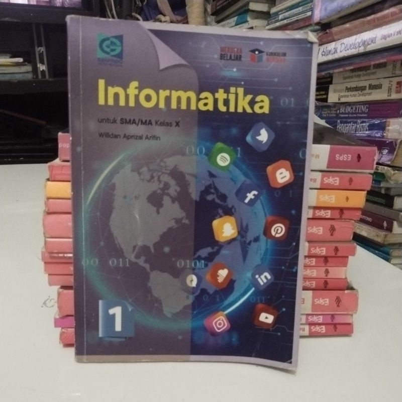 Jual buku informatika untuk SMA/MA kelas 1-10 kurikulum merdeka | Shopee Indonesia