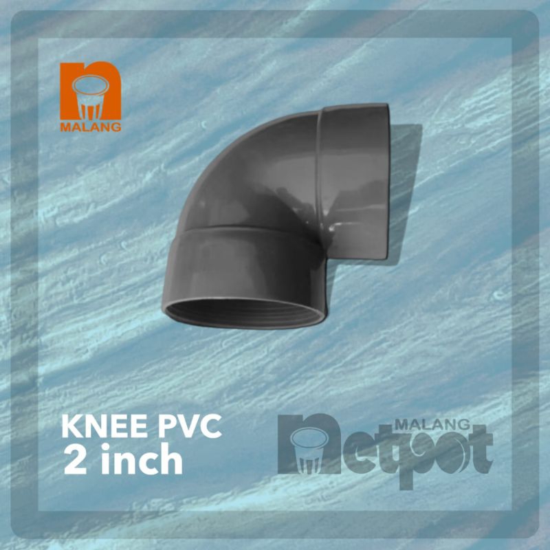 Jual Sambungan Pipa PVC KNEE 2" Kni/Elbow/L 2 inch/knee 2 dim | Shopee ...