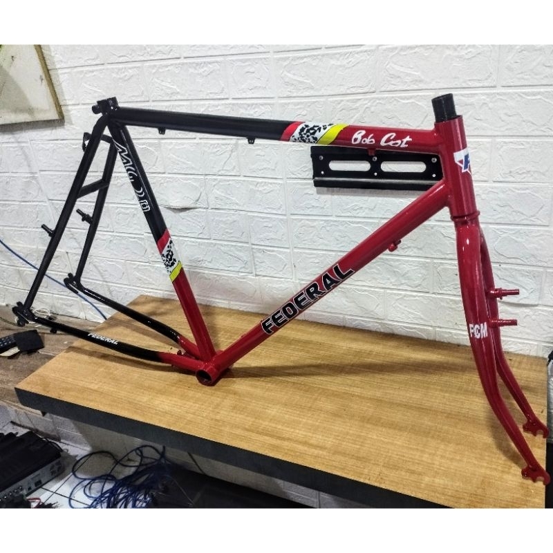 Jual Frame Sepeda Federal Bobcat MG20 size 21 rata air Repaint Redecal ...