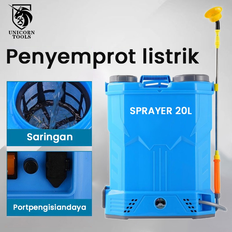 Jual Sprayer 20L Pertanian Knapsack Electric dan Manual 2in1 Penyemprot ...