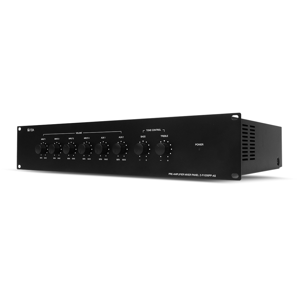 Jual Pre-Amplifier Mixer Panel TOA Z-FV200PP-AS / TOA Z FV200 PP AS ...