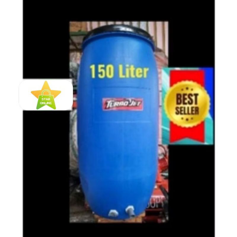 Jual tangki Turbo air 150 liter tandon toren mini tabung | Shopee Indonesia
