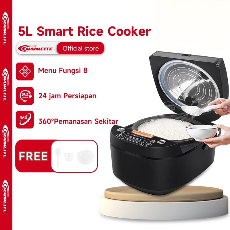 Jual MAIMEITE 5L Rice Cooker Magic Com Free Steamer Penanak Nasi Sehat ...