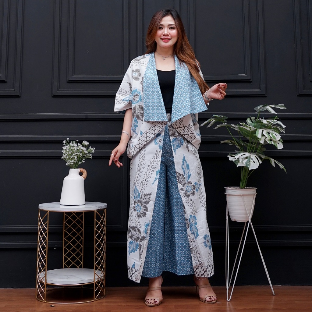 Jual Outer Batik Bolak Balik 2 Motif Rompi Lowo Atasan Wanita Kekinian ...