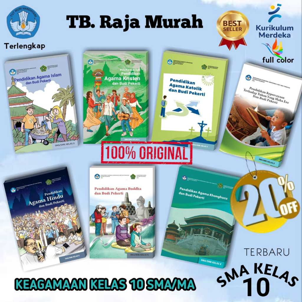 Jual BUKU SISWA AGAMA KELAS 10 SMA/MA KURIKULUM MERDEKA - KEMENDIKBUD | Shopee Indonesia