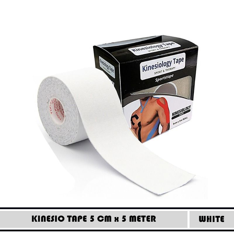Jual Kinesio Tape 5cm x 5m Teping Volly Tapping Kinesiology Original ...