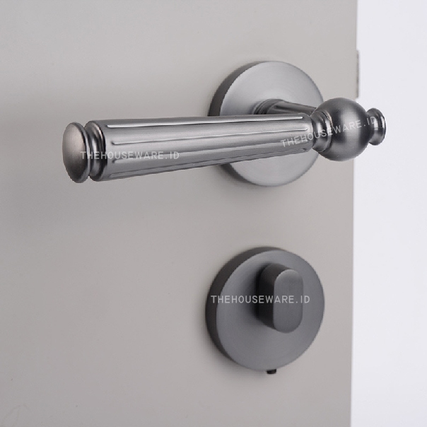 Jual Gagang Pintu Kantor Rumah Door lock/Gagang Pintu Gaya Eropa Abu ...