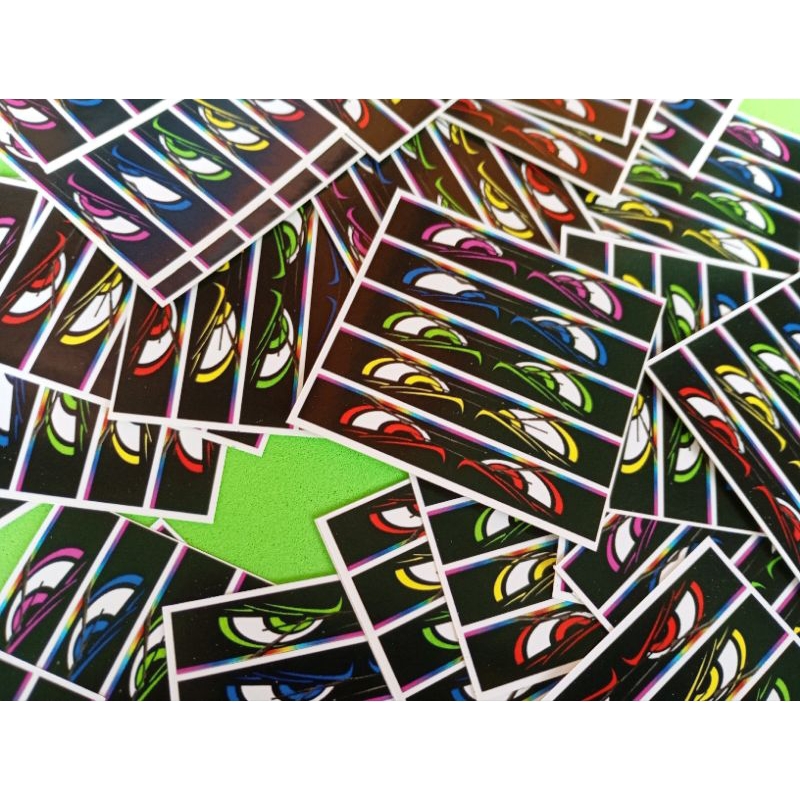 Jual sticker setrobo mata buat miniatur bus | Shopee Indonesia