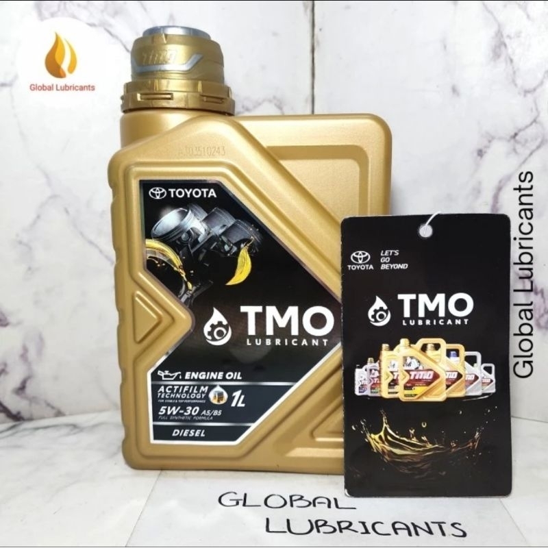 Jual NEW! Toyota Motor Oil (TMO) DIESEL 5W-30 1 Liter (Oli Mesin Solar ...