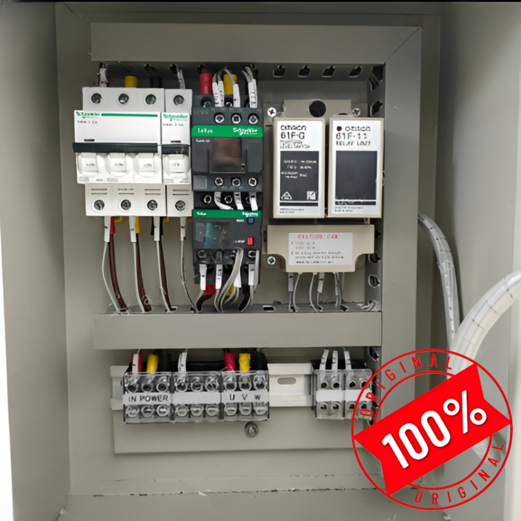 Jual Panel pompa submersible 3phase 5,5kw 7,5hp-pk otomatis wlc omron ...