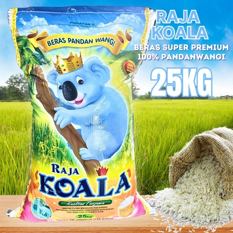Jual Beras Raja Koala 100% Pandanwangi Rasa Bintang 5 Cocok Untuk ...
