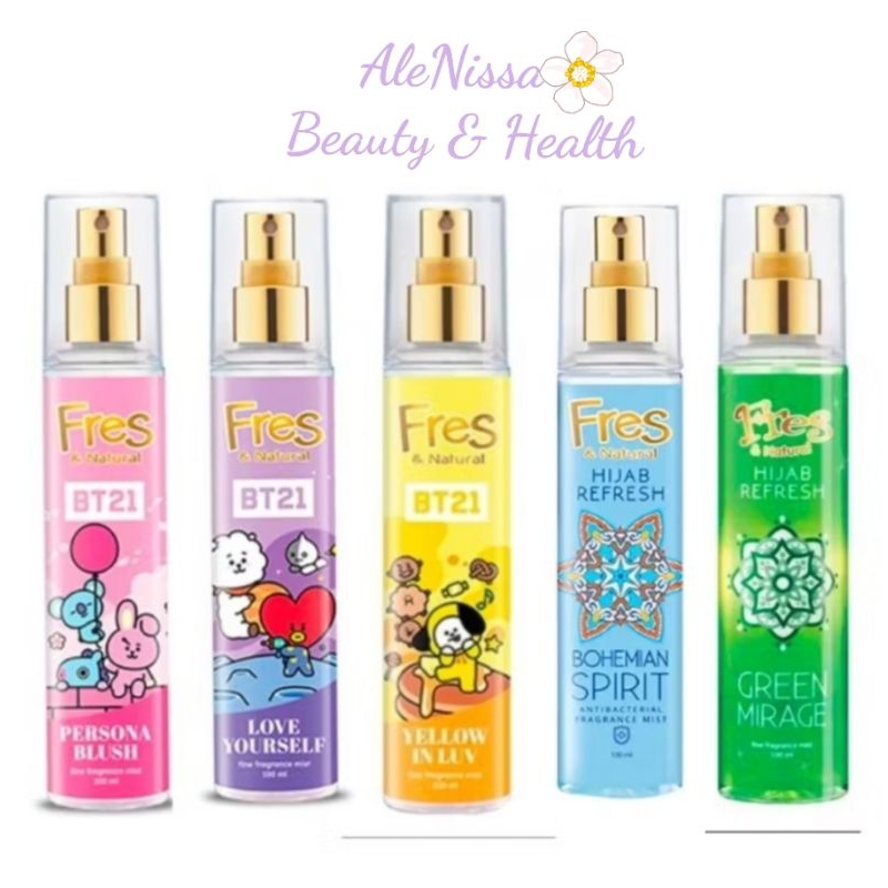 Jual Parfum Fresh & Natural BT21 Collection yellow in luv/Bohemian ...