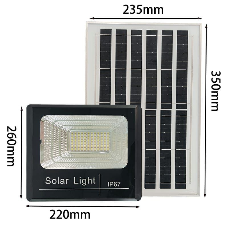 Jual Lampu Sorot Led 300Watt Lampu Led Tenaga Matahari / Solar Panel ...