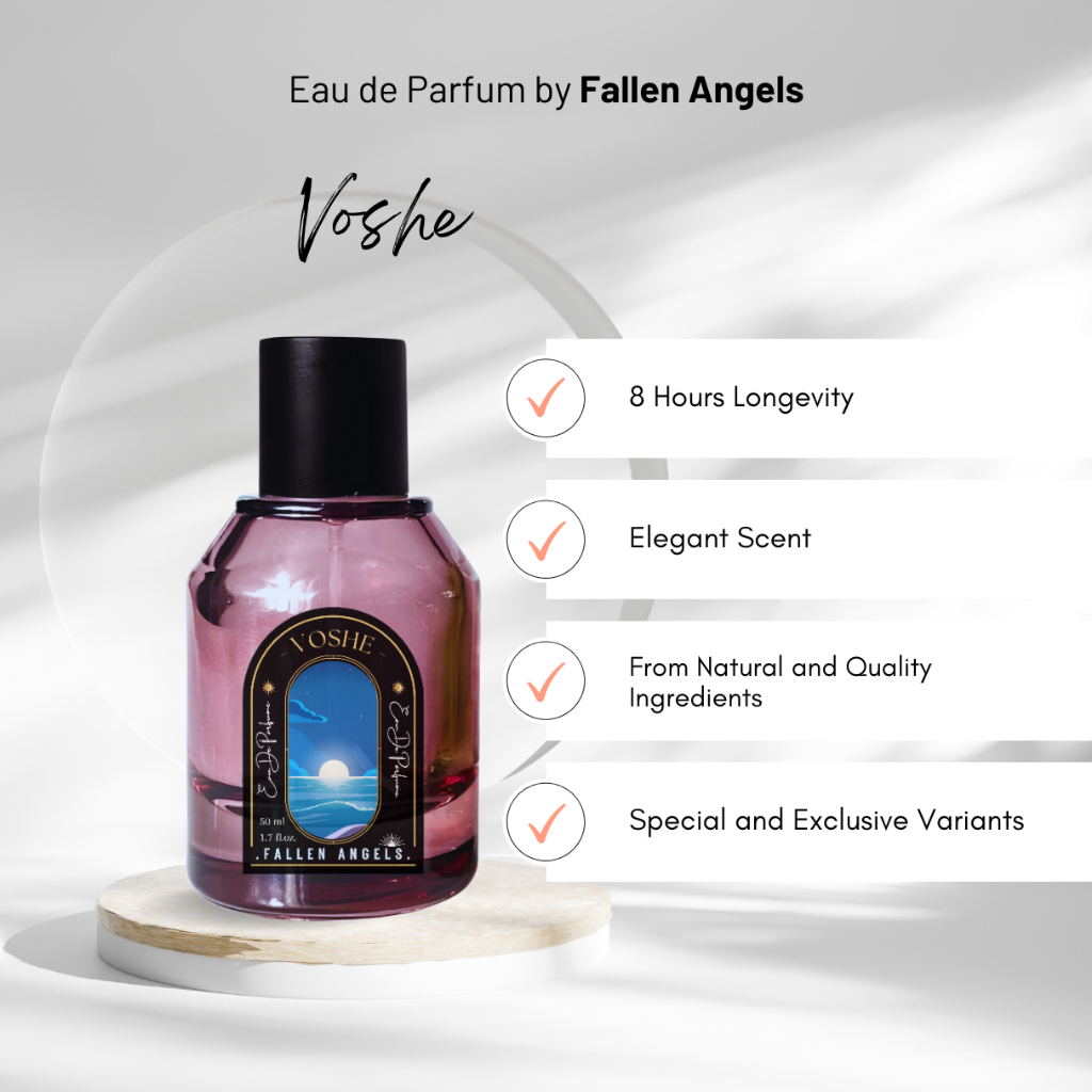 Jual Fallen Angels - VOSHE - Eau De Parfume (50ml) | Shopee Indonesia