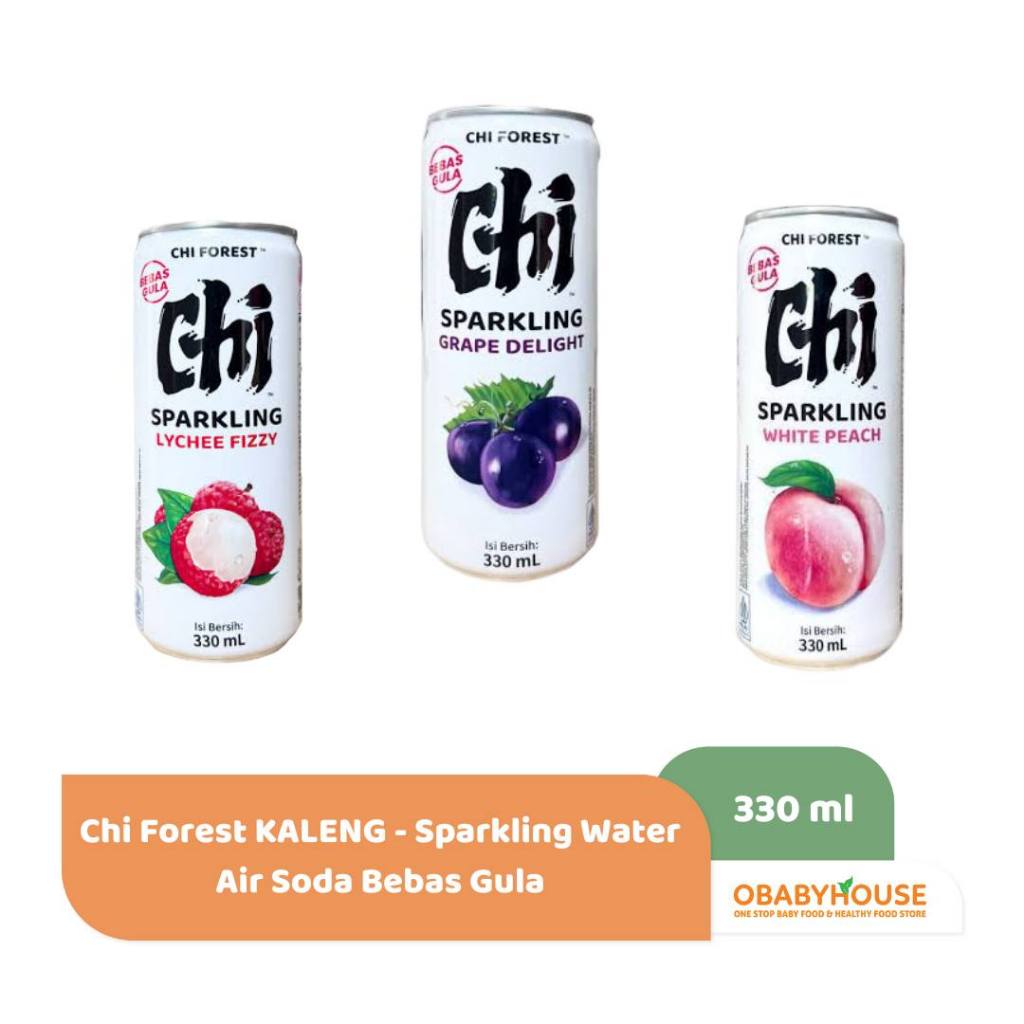Jual Chi Forest KALENG 330 ML - Sparkling Water Air Soda Bebas Gula | Shopee Indonesia