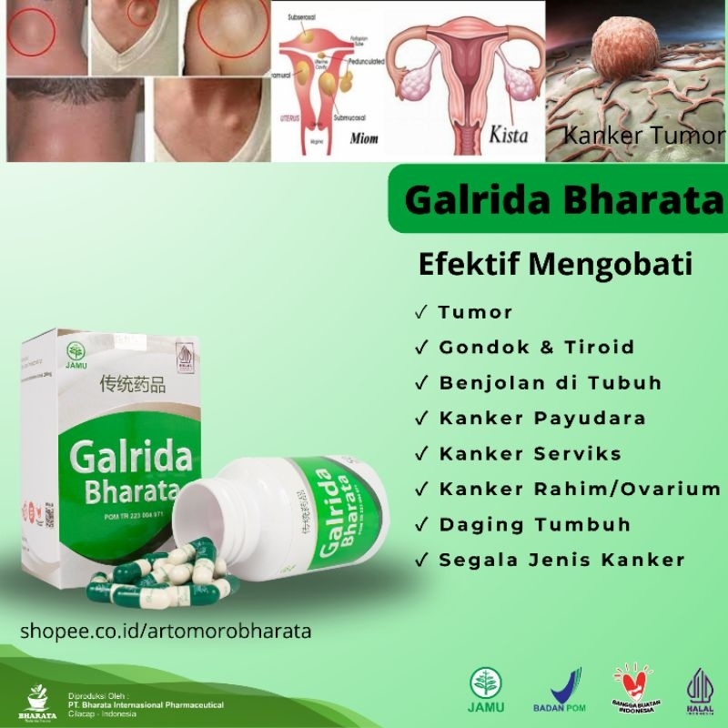 Jual Obat Kanker Benjolan Miom Kista Gondok | Galrida Bharata Asli ...