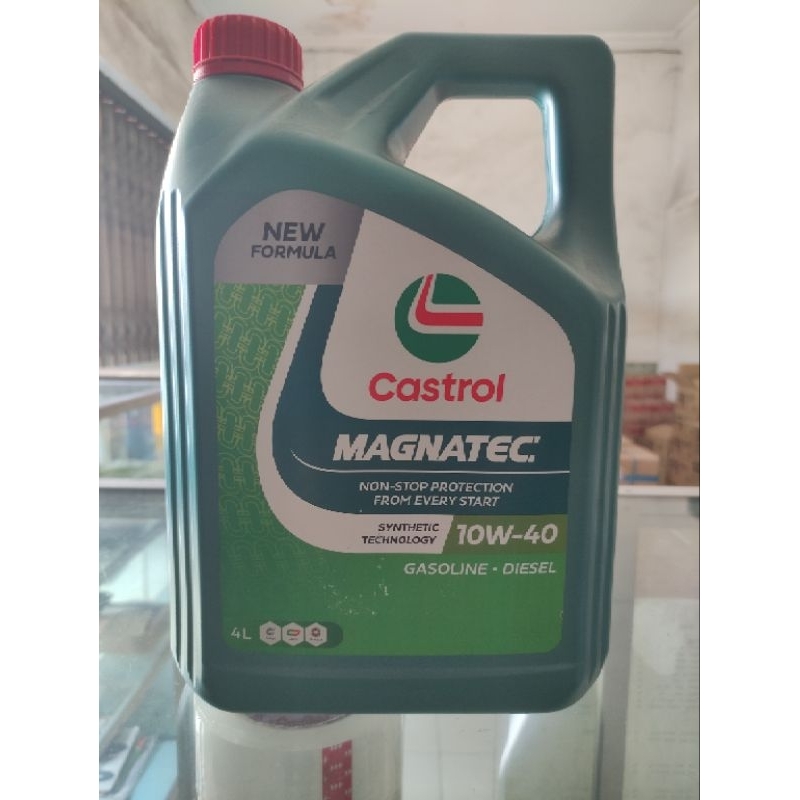 Jual Castrol MAGNATEC 10W-40 4 Liter / Oli Mesin Mobil Bensin dan ...