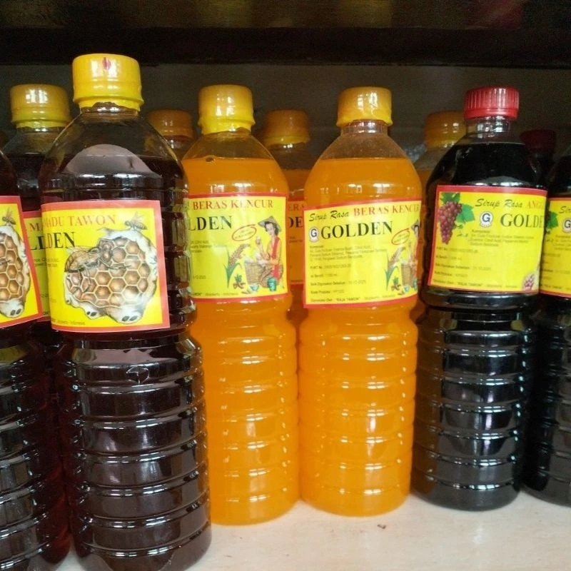 Jual Sirup Rasa Anggur/Madu/Beras Kencur Merk GOLDEN | Shopee Indonesia