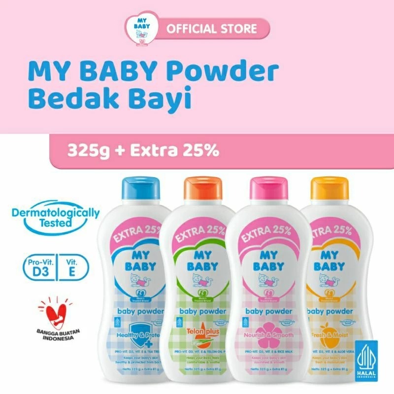 Jual My Baby Powder 325gr - Bedak Bayi | Shopee Indonesia