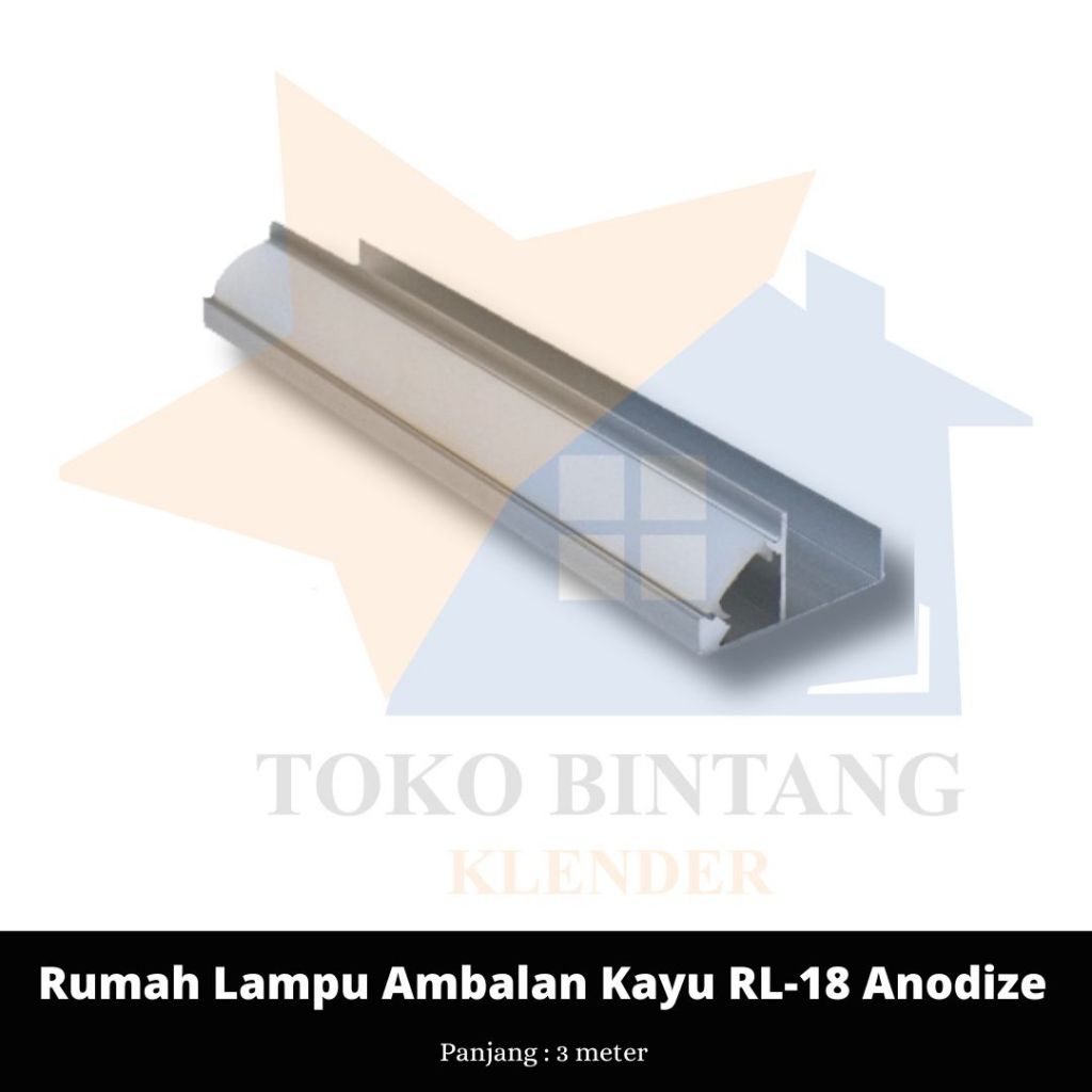Jual Haven Rumah Lampu Ambalan Kayu RL-18 Anodize (RL-18-ADS-01A-IL ...