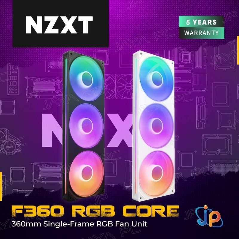 Jual NZXT F360 RGB Core Single Frame - Fan Casing 360mm | Shopee Indonesia