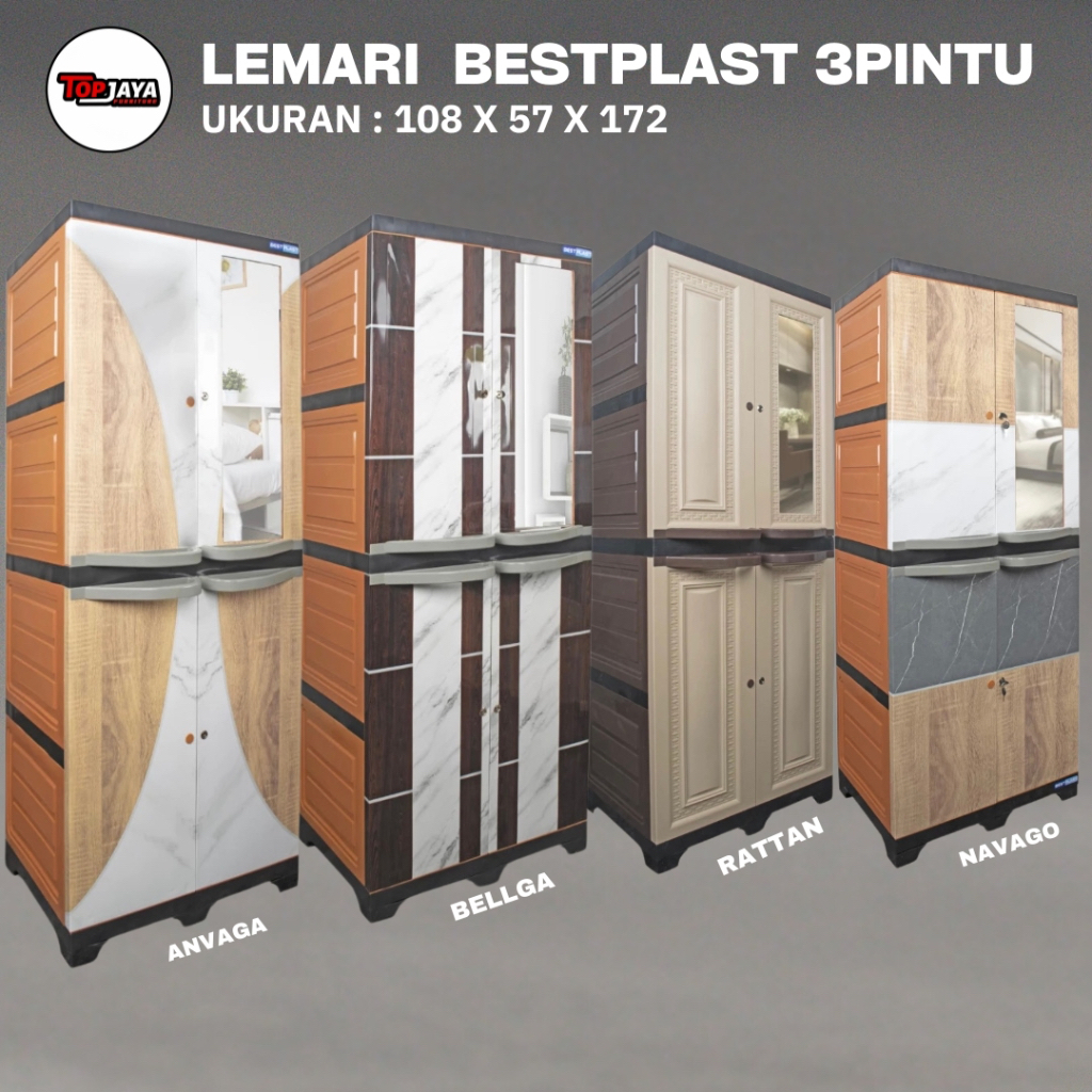 Jual LEMARIPAKAIAN BESTPLAST 2P ~ LEMARI PAKAIAN PLASTIK OLYMPLAST ...