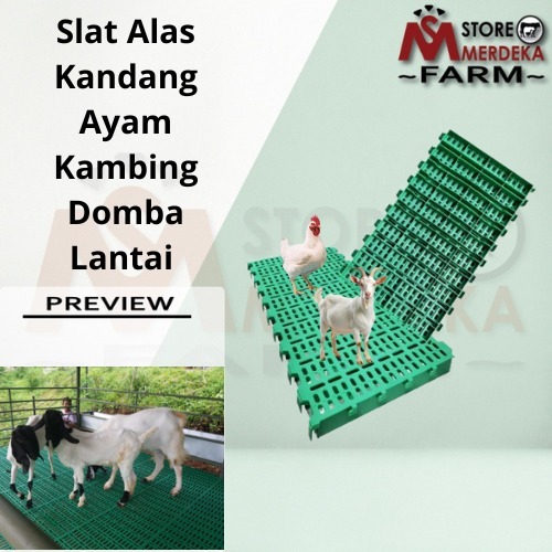 Jual Slat Alas Kandang Ayam Kambing Domba Lantai Pijakan Modern Ternak | Shopee Indonesia