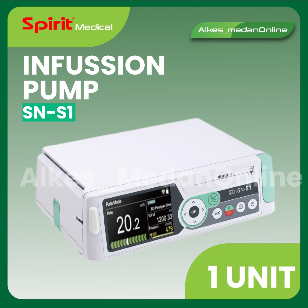 Jual SPIRIT l INFUSION PUMP SN-S1 l Infus Pump | Shopee Indonesia